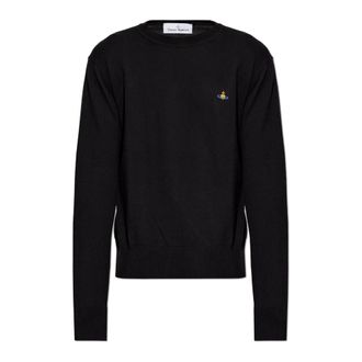 Vivienne Westwood Alex Rundhals-Pullover - - Knitwear - Herren - Schwarzk - L
