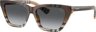 Burberry Sonnenbrille - 0BE4468 - Gr. unisize - in Schwarz - f&uuml;r Damen