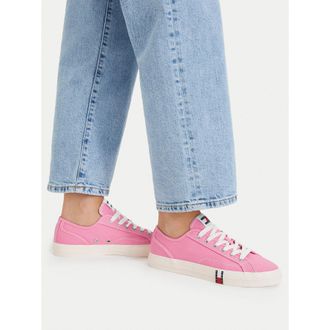 Tommy Jeans Sneakers aus Stoff Tommy Jeans Archive Y2K EN0EN02956 Rosa