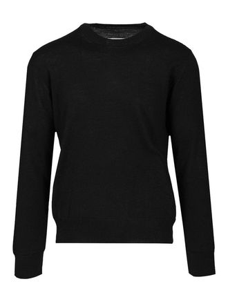 Maison Margiela Pull Col Rond - Noir
