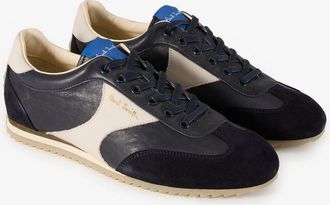 Paul Smith Baskets Chilly crant&eacute;es en cuir