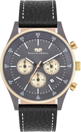 Rhodenwald & S&ouml;hne Uhren - Herren Armbanduhr Goodwill Echtleder - Gr. unisize - in Gold - f&uuml;r Damen