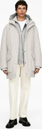 Arket Gef&uuml;tterter Parka -Beige