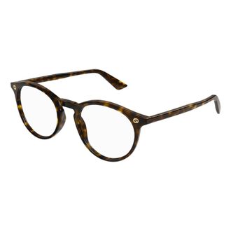 Gucci Oval Optical Frame - - Accessories - Herren - Braun - 49 MM