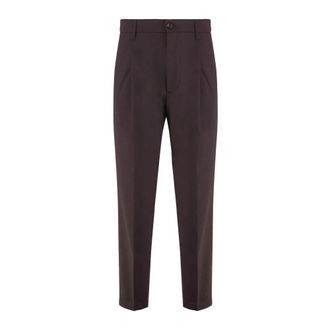 Department Five Bundfaltenhose - - Trousers - Herren - Braun - W33