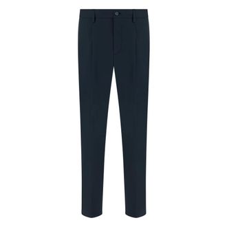 Boggi Milano Homme, Pantalons, Bleu, Taille: XL Pantalon en coton