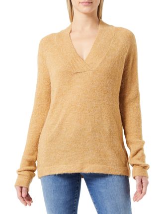 Ichi Damen IHKAMARA V LS Pullover, 160928/Curry, L