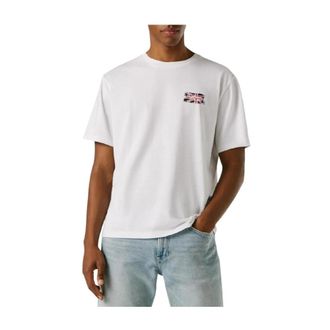 Pepe Jeans London Logo T-Shirt - - Tops - Herren - Wei&szlig; - S