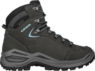Lowa Stiefel mittel RENEGADE EVO GTX MID Ws W asphalt/türkis, 39.5