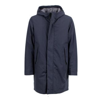 People of Shibuya Parka Tedori - - Coats - Herren - Blau - M
