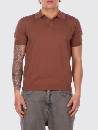 Tagliatore Polo TAGLIATORE Herren Farbe Burnt