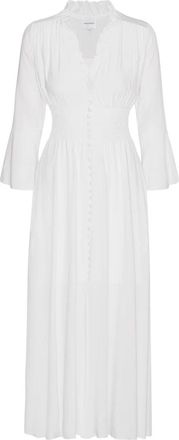 Americandreams Americandreams, Femme, Robes, Blanc, Taille: 38 FR Sally Long Dress