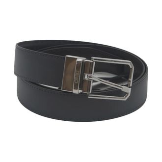 Liu Jo Cintura Pelle Media - - Accessories - Herren - Schwarzk - 85 CM