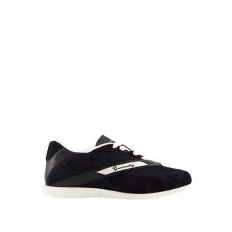 Givenchy Mesh & Suede Low-Top Sneakers - - Shoes - Herren - Schwarzk - 40 EU
