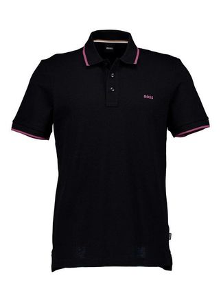 HUGO BOSS Herren Polo-Shirt schwarz