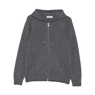 Gran Sasso Veste en Laine Vierge - Homme - Sweatshirts et sweats &agrave; capuche - Gris - Taille: XL