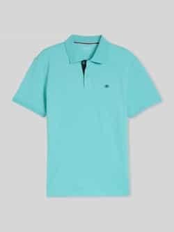 Tom Tailor Regular Fit Poloshirt aus reiner Baumwolle mit Logo-Stitching