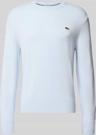 Lacoste Classic Fit Pullover aus reiner Wolle