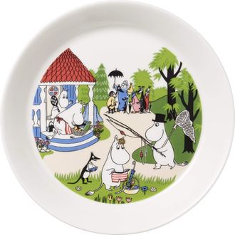 Moomin Arabia Mumin Ab in den Urlaub Teller Ø 19 cm limitiert