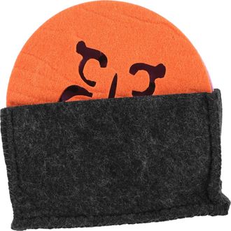 Valiclud Filz Platzset Tischset Satz Hitzebeständig Robustes Filzmaterial Dicke Wärmedämm Unterlage Für Esstisch Schwarz Mit Aufbewahrungsbox