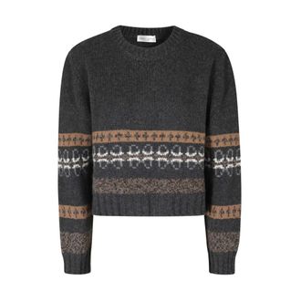 Roberto Collina Pull en maille Fair Isle - Femme - Pulls - Multicolore - Taille: 40 FR
