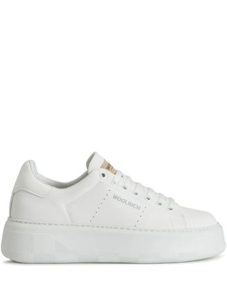 Woolrich baskets Chunky Court - Blanc