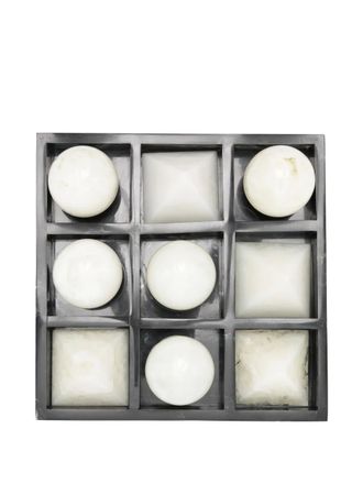Jonathan Adler Como Tic-Tac-Toe-Set - Schwarz