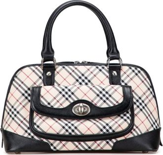 Burberry sac à main à motif Nova Check (2000-2017) - Marron