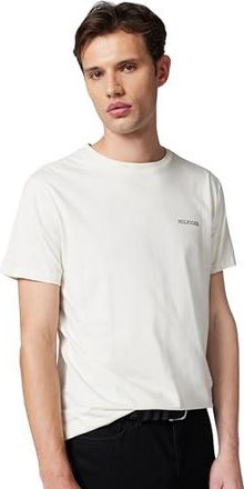 Tommy Hilfiger Men Stretch Slim FIT Tee MW0MW10800 Blue (Deep Indigo) XS