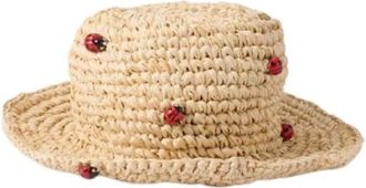 Malababa Femme, Accessoires, Beige, Taille: ONE Size Chapeau d&eacute;t&eacute;