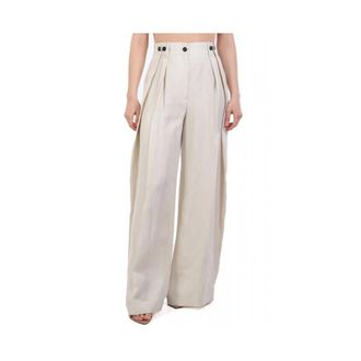 Liviana Conti Damen, Hosen, Beige, LGr&ouml;&szlig;e