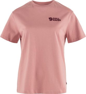 Fj&auml;llr&auml;ven Damen Heavy Classic W T-Shirt, Dusty Rose, Large