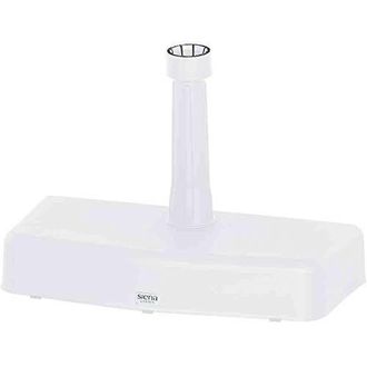 Siena Garden Kunststoff Schirmst&auml;nder, wei&szlig;