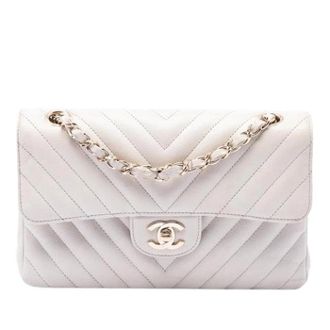 Chanel Pre-owned Double Flap Shoulder Bag - - Pre-owned - Damen - Wei&szlig; - ONE SIZE