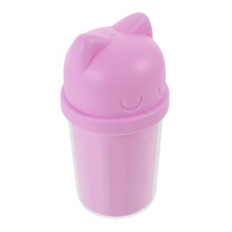 BESPORTBLE Tragbarer Reise Zahnb&uuml;rstenhalter mit Doppellagigem Kunststoffbecher Katzenmotiv Wiederverwendbar Hygienischer Mundsp&uuml;lbecher f&uuml;r Erwachsene Beim Camp