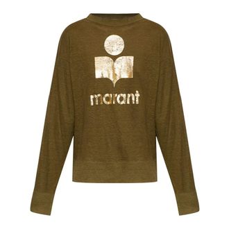 Isabel Marant Klowia T-shirt - - Tops - Damen - Gr&uuml;n - M