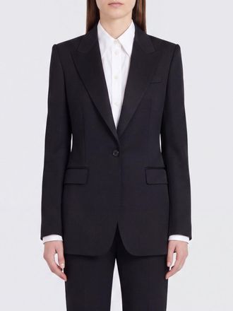 Dolce & Gabbana Einreihiger Kurzblazer aus Viskosemischung mit Revers
