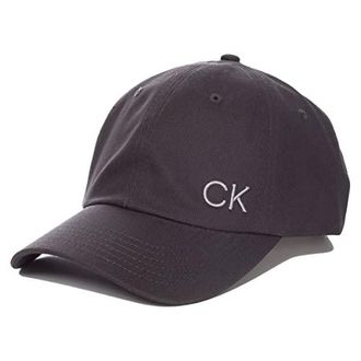 Calvin Klein Casquette en sergé de Coton pour Hommes - Anthracite - Taille Unique