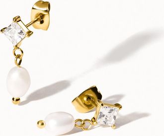 Purelei Elegant Pearl Ohrringe mit Zirkonia Steinen