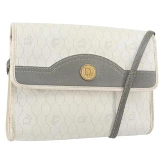 Dior Pre-owned Vintage Schultertasche - - Pre-owned - Damen - Wei&szlig; - ONE SIZE
