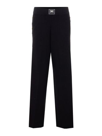 Elisabetta Franchi Pantalons D&eacute;contract&eacute;s - Noir