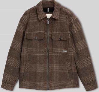 Tom Tailor Regular Fit Hemdjacke mit Woll-Anteil