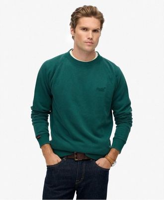 Superdry Sweat &agrave; col rond Essential Logo Raglan