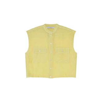Tela Samba Shirt - - Blouses & Shirts - Damen - Gelb - S