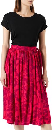 Hurley Damen Midi Wrap Skirt Rock, Knock Out, XS