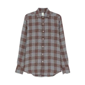 Finamore Herren, Shirts, Braun, XLGr&ouml;&szlig;e