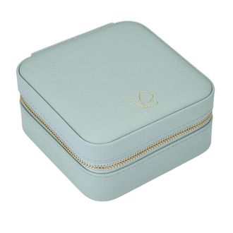 Glanzst&uuml;cke M&uuml;nchen Halskette - Reiset&auml;schchen - Gr. unisize - in Blau - f&uuml;r Damen