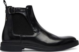 HUGO BOSS Klassische Stiefeletten Calev 50573373 Schwarz