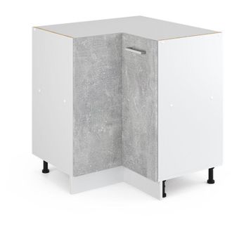 Vicco Armoire dangle universelle R-Line, Béton, 75.6 cm avec porte, sans plan de travail Vicco