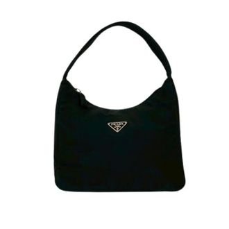 Prada Sac bandouli&egrave;re en nylon Pre-owned - Femme - Pre-owned - Noir - Taille: ONE Size